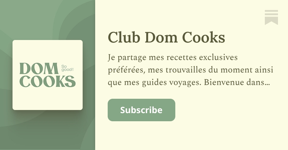 Dom’s Newsletter / L'infolettre de Dom | Dominic Lamirande | Substack