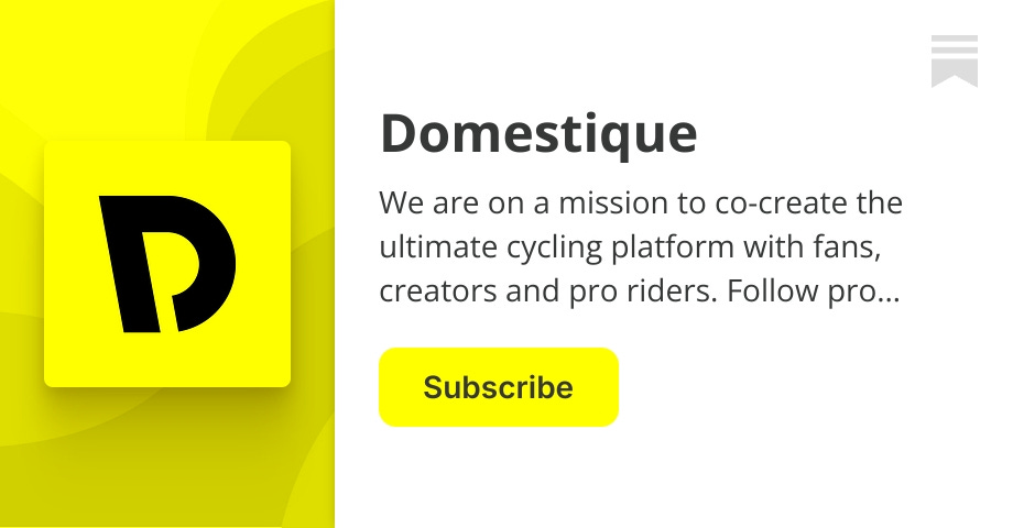 Domestique | Substack