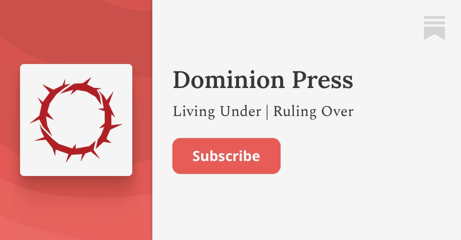 Dominion Press | Alexander Kloosterman | Substack