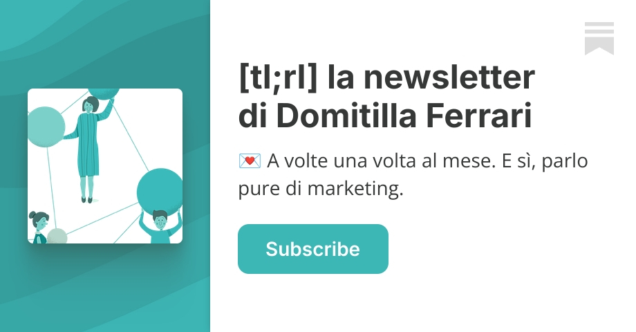 [tl;rl] 🍳 A cosa serve il marketing?