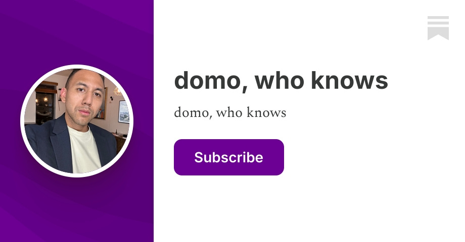 Getting ready for 2024 - domo, who knows