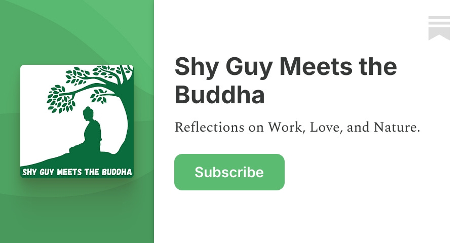 Shy Guy Meets the Buddha | Don Boivin | Substack