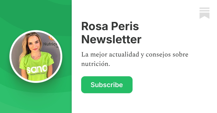 Rosa Peris Newsletter | Substack