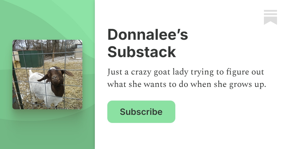 Donnalee’s Substack | Donnalee Pontius | Substack