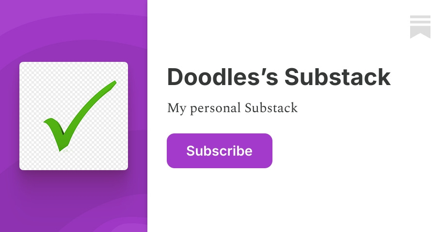 Doodles’s Substack | Doodles of an Actuary | Substack