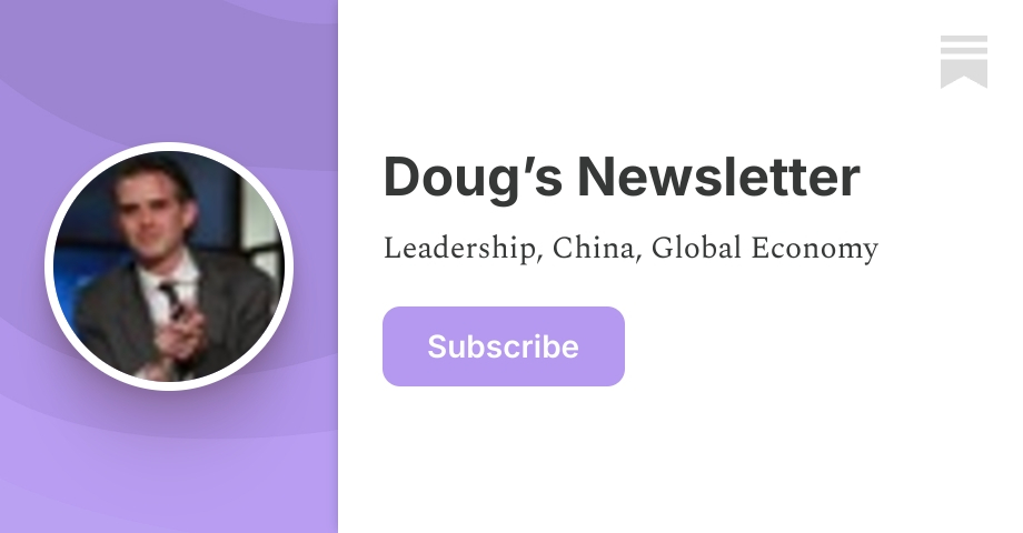 Doug’s Newsletter | Doug Guthrie | Substack