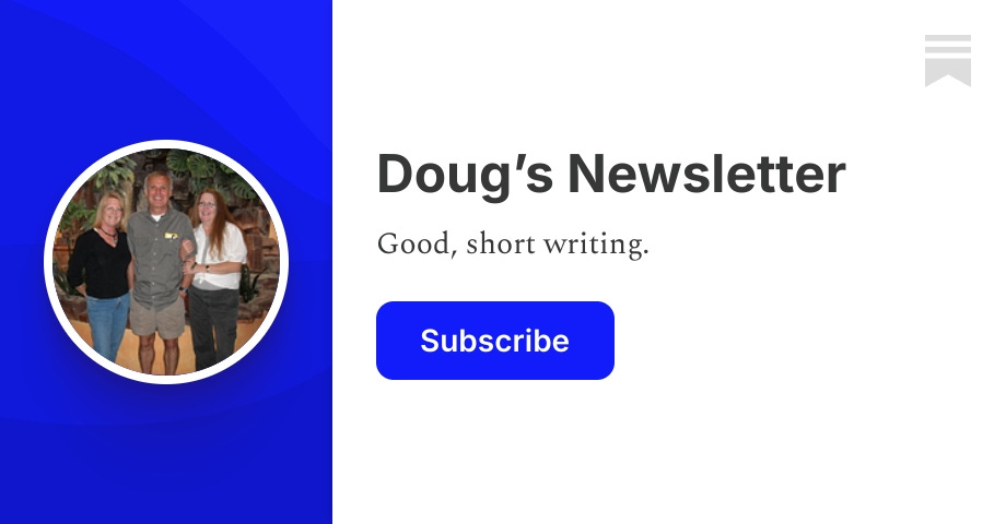 Dementia - by Doug Potter - Doug’s Newsletter