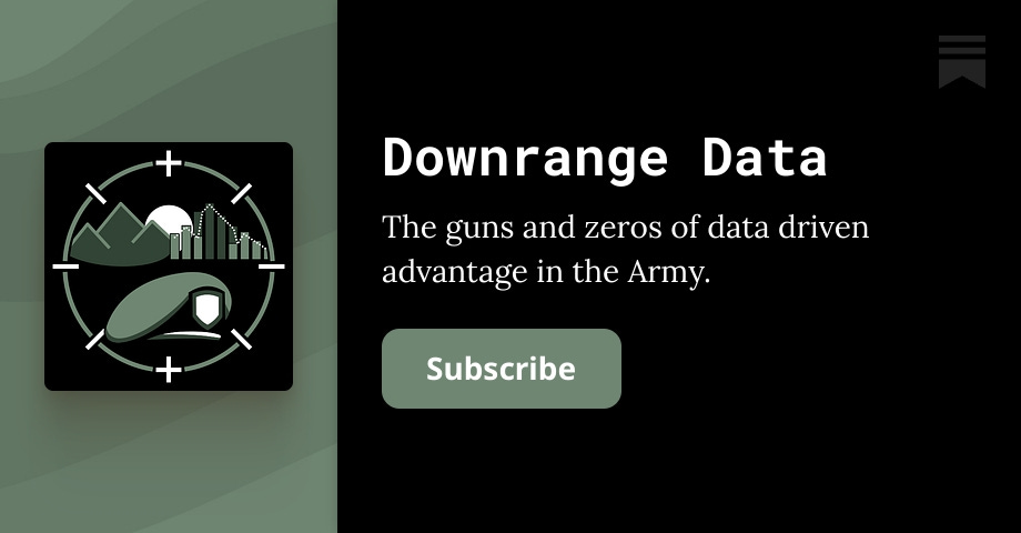 Downrange Data | Erik Davis | Substack