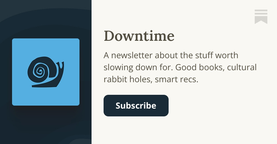 Downtime | Alisha Ramos | Substack