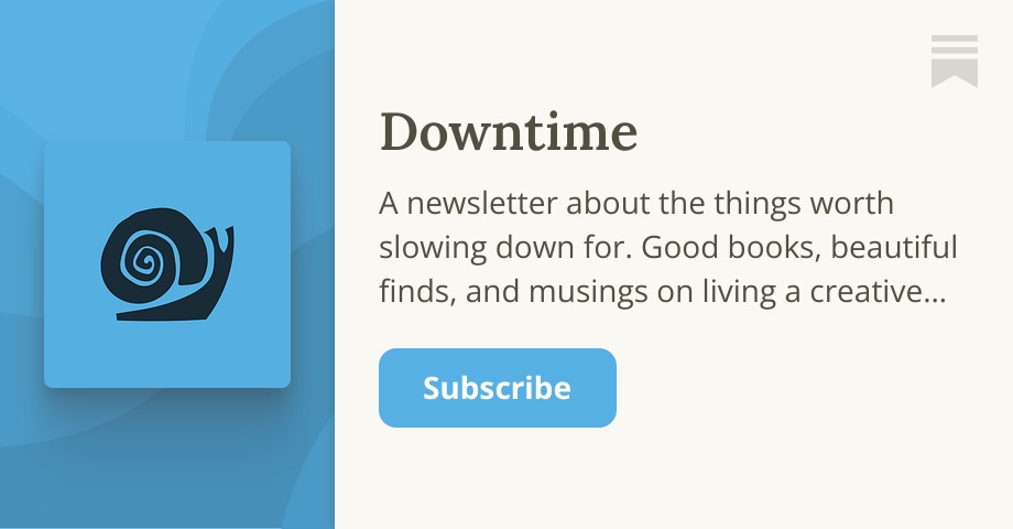 Downtime | Alisha Ramos | Substack