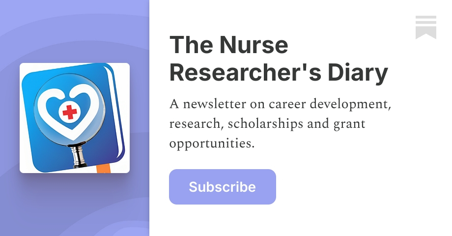 The Nurse Researcher's Diary | Dr Oluwadamilare Akingbade | Substack
