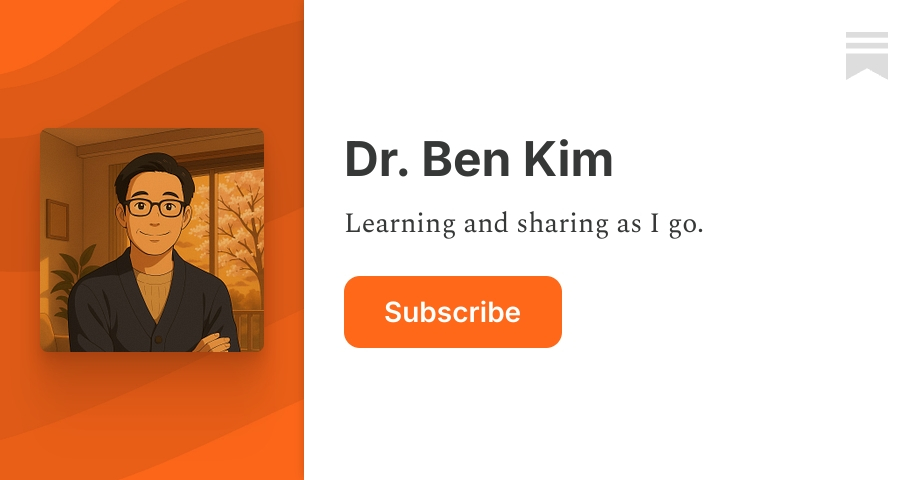 Dr. Ben Kim | Substack