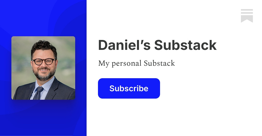 Daniel’s Substack | Daniel Olson | Substack