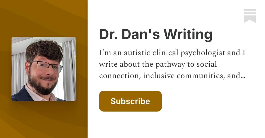 Dr. Dan's Writing | Daniel Wendler | Substack