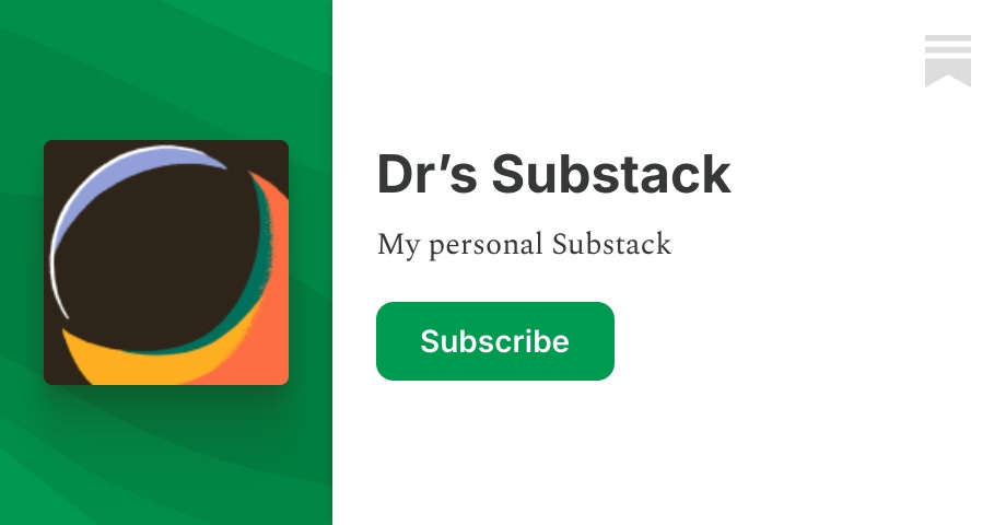 Dr’s Substack | Dr David Martin | Substack