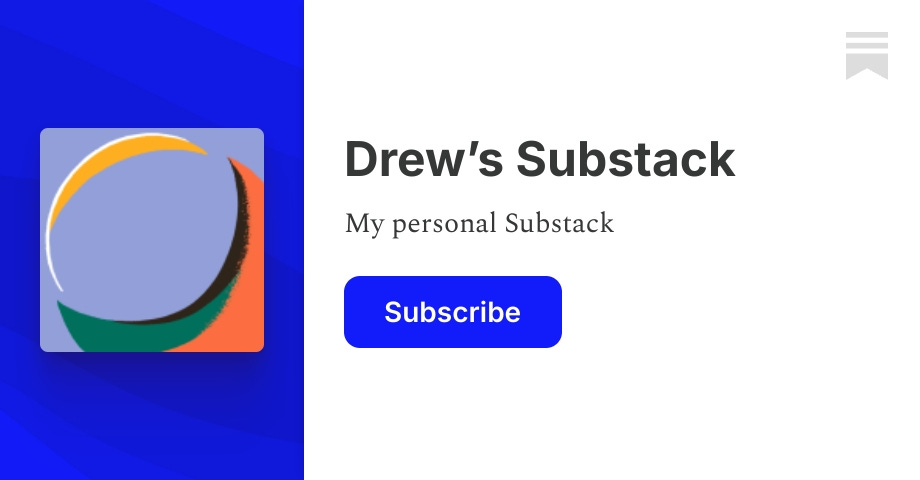 Drew’s Substack | Drew Barnes | Substack