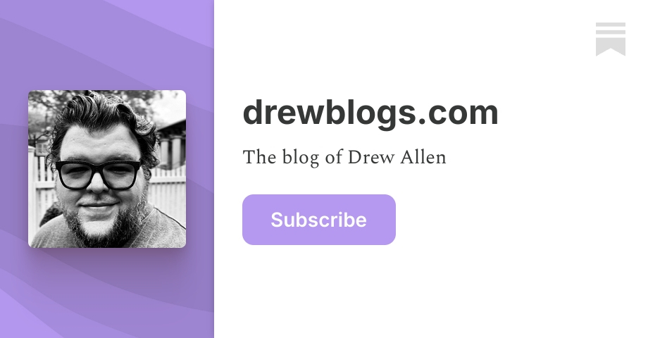 drewblogs.com | Drew Allen | Substack