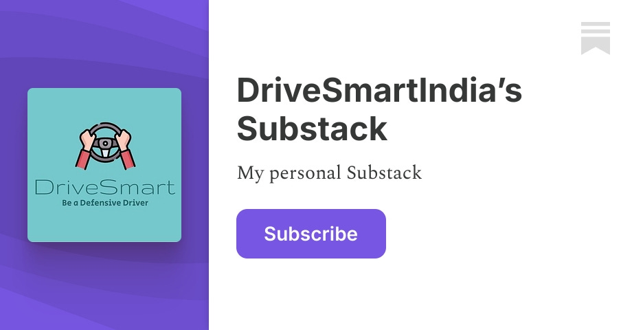DriveSmartIndia’s Substack | Substack