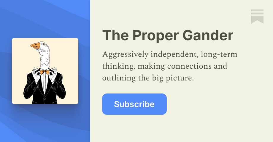 About - The Proper Gander