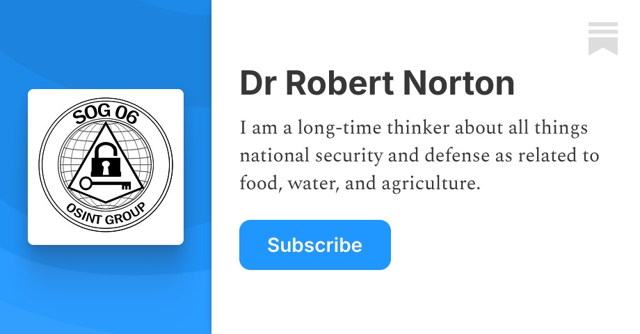 Biosecurity is National Security - Dr Robert Norton
