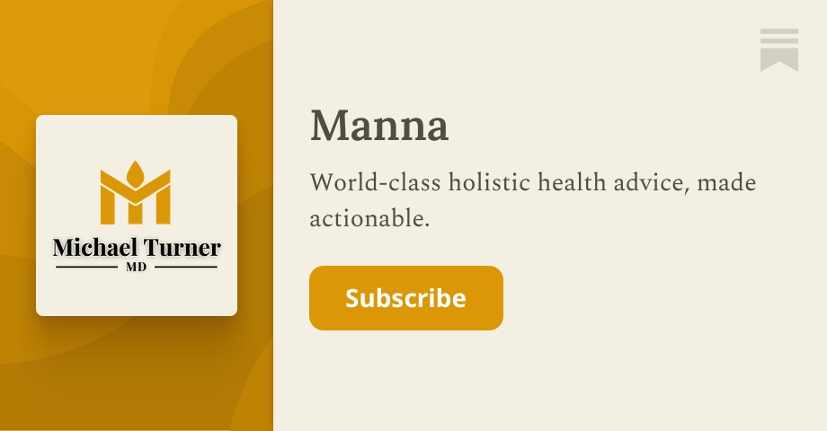 Health & Wellness with Dr. Turner | Michael Turner M.D. | Substack