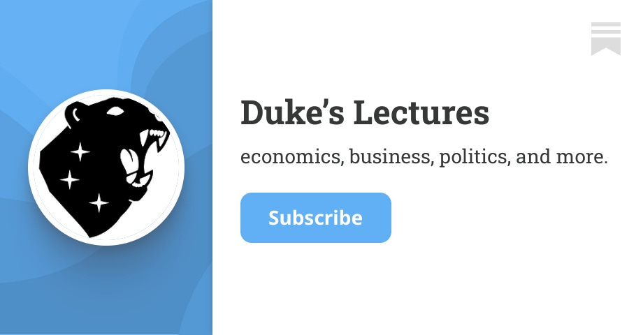 Duke’s Lectures | Duke Norik | Substack