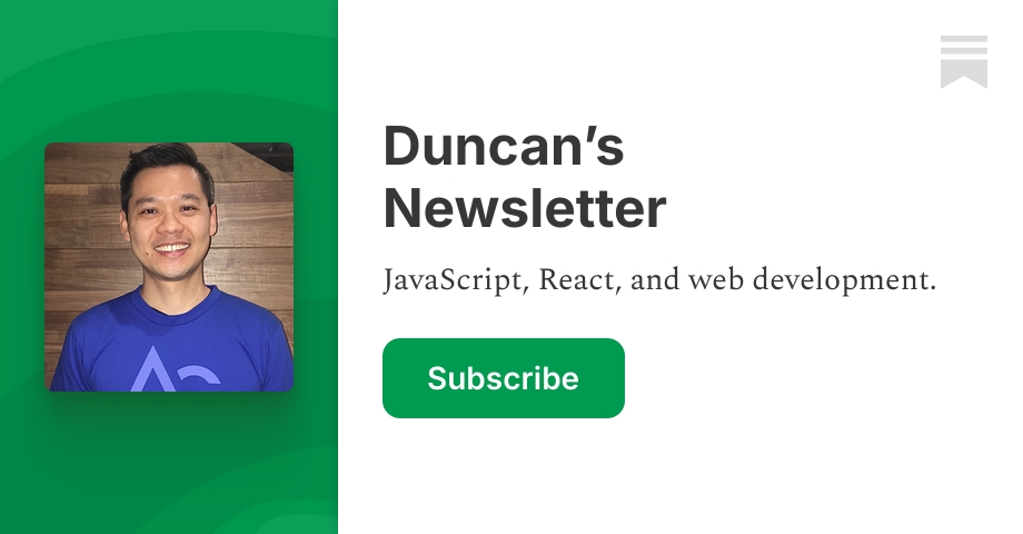 Duncan’s Newsletter | Duncan Leung | Substack