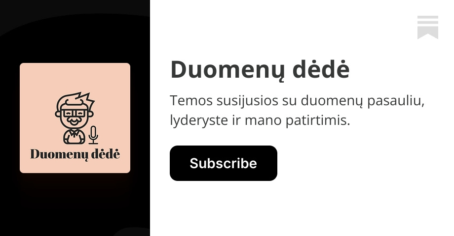 Duomenų dėdė | Tomas Peluritis | Substack