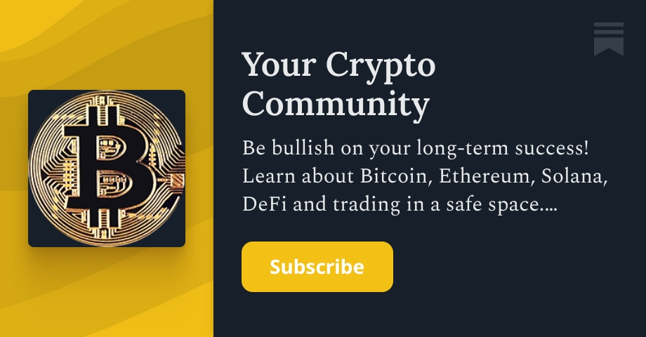 Your Crypto Community | Duo Nine⚡YCC | Substack