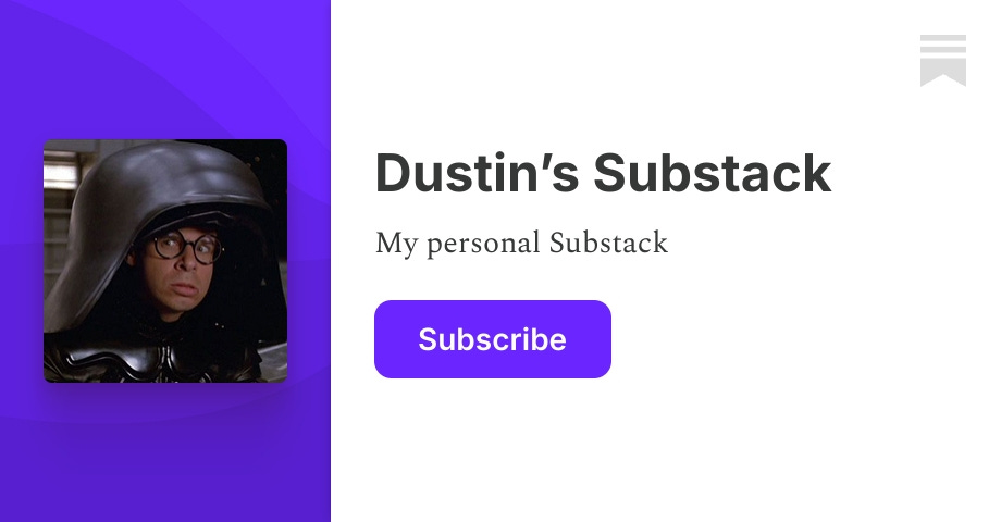 Dustin’s Substack | Dustin Rakes | Substack