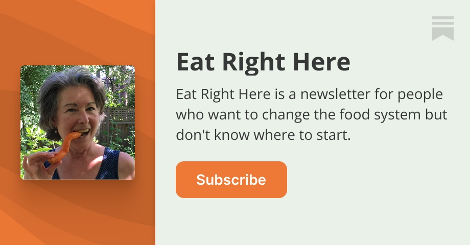 Eat Right Here | Jennifer Wilkins | Substack