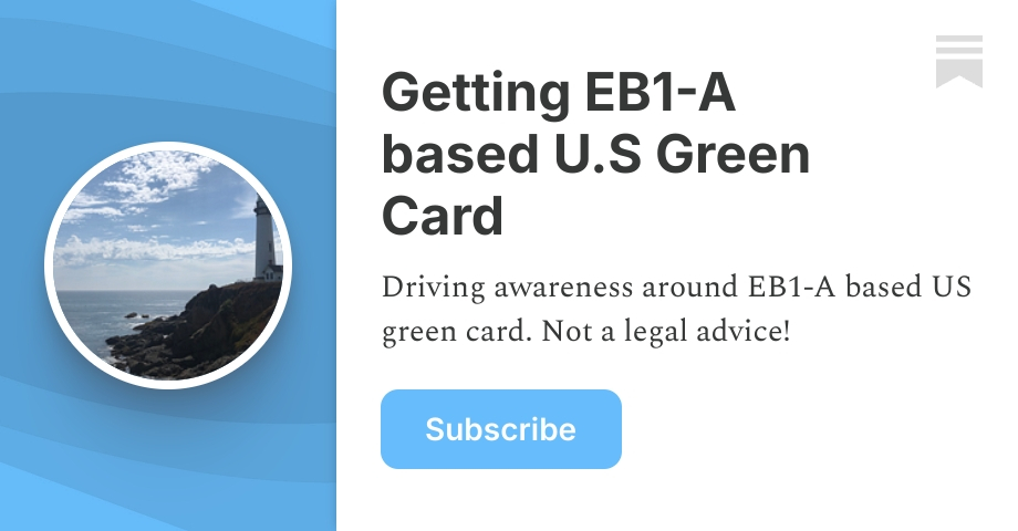 EB1A - Researching to understand the process