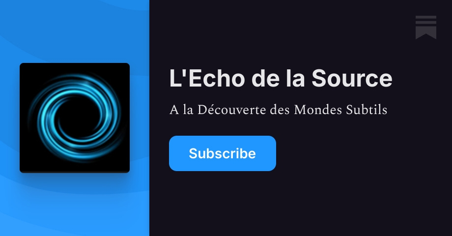 L'Echo de la Source | Olivier | Substack