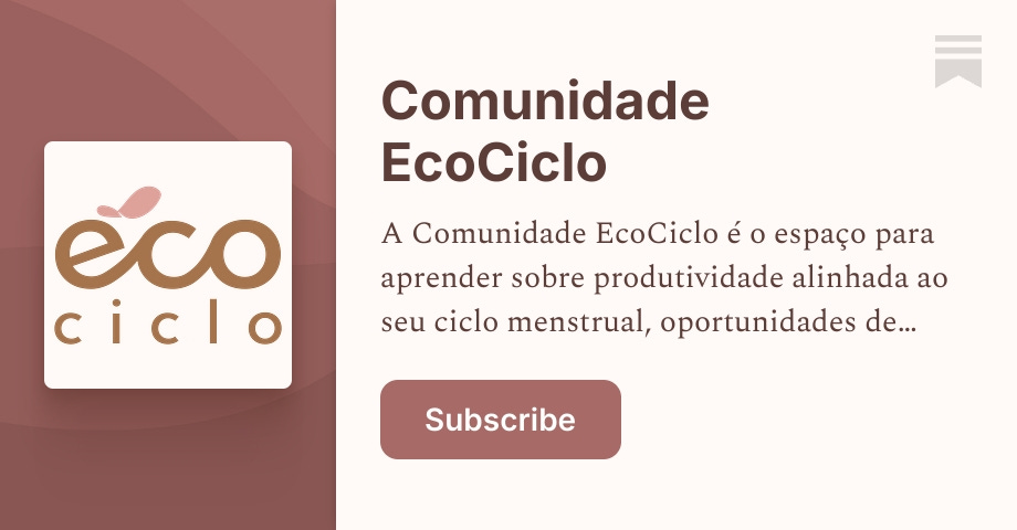 Comunidade EcoCiclo | Substack