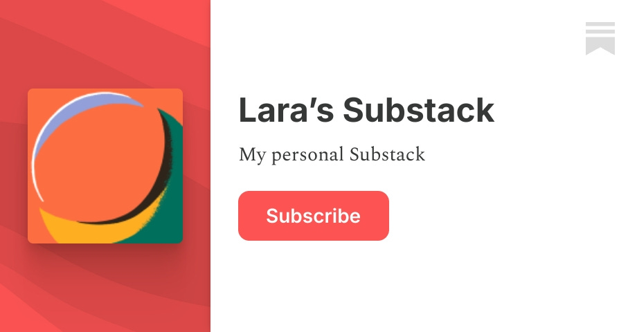 Lara’s Substack | Lara Corrêa Ely | Substack