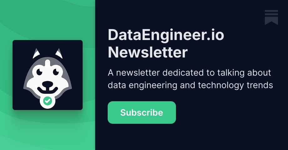 DataEngineer.io Newsletter | Zach Wilson | Substack DataEngineer.io Newsletter | Zach Wilson | Substack