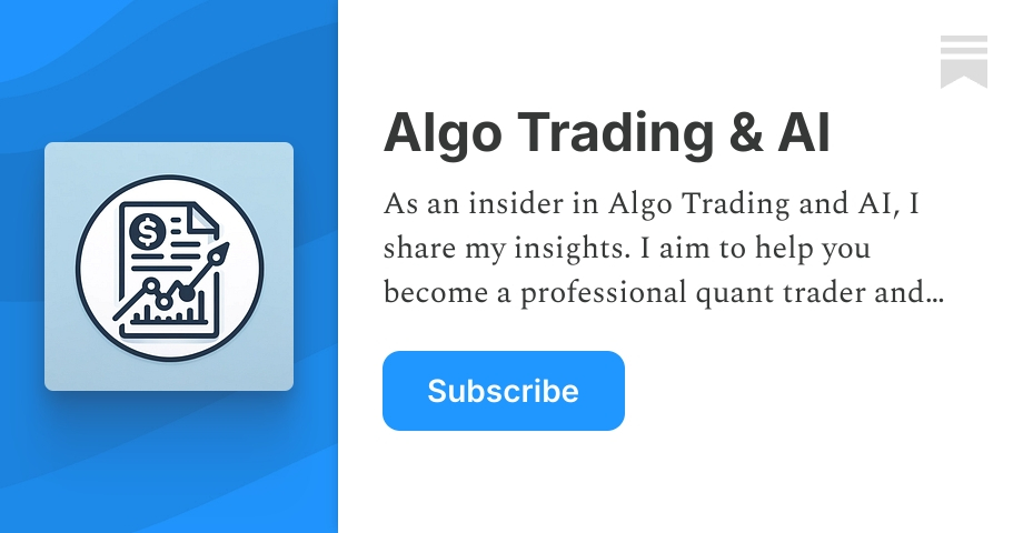 Algo Trading & AI | paperswithbacktest | Substack