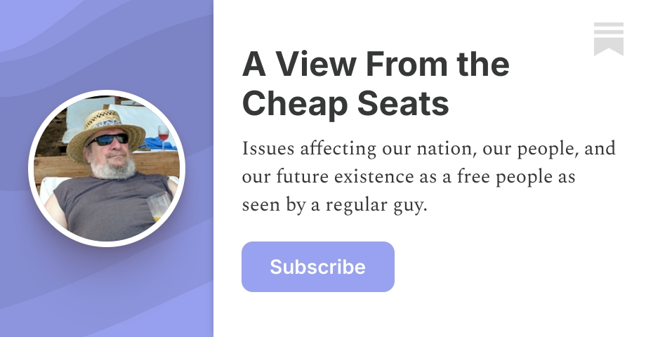A View From the Cheap Seats | Ed Borghi | Substack