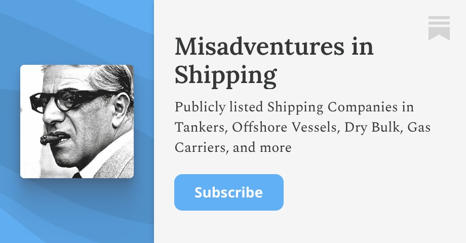 Misadventures in Shipping | Edward Finley—Richardson | Substack