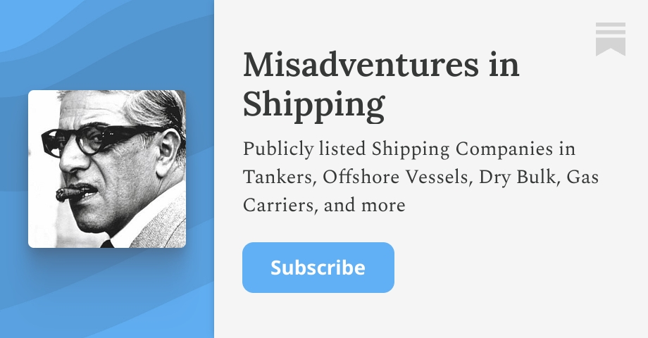 Misadventures in Shipping | Edward Finley—Richardson | Substack