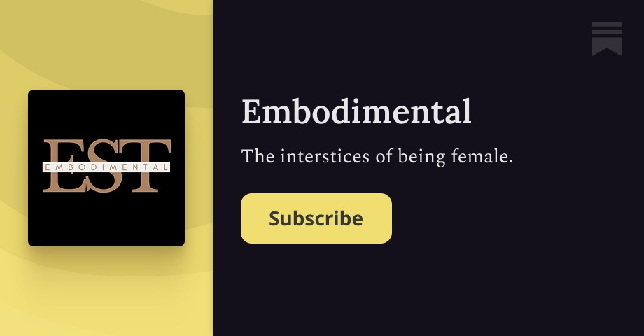 Embodimental | Edita S Townsend | Substack