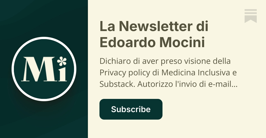 La Newsletter di Edoardo Mocini | Substack