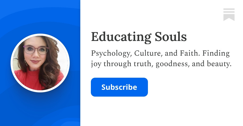 Educating Souls | Rae | Substack