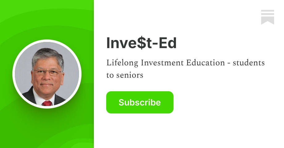 The May 2021 issue of Inve$t-ed, the investment education newsletter ...