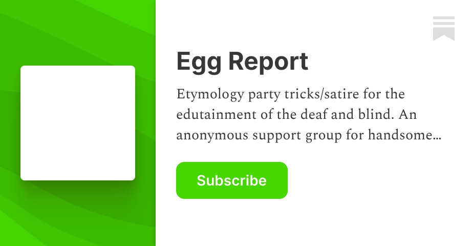 Archive - Egg Report