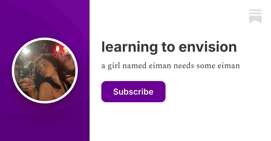 intro - by EIMAN! - learning to envision