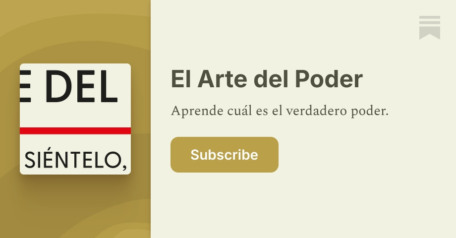 Elige mejorar - El Arte del Poder