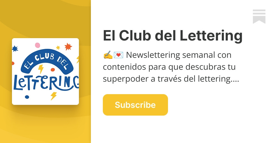 Reto Superpoder Creativo | El Club del Lettering | Gemma Muñoz | Substack