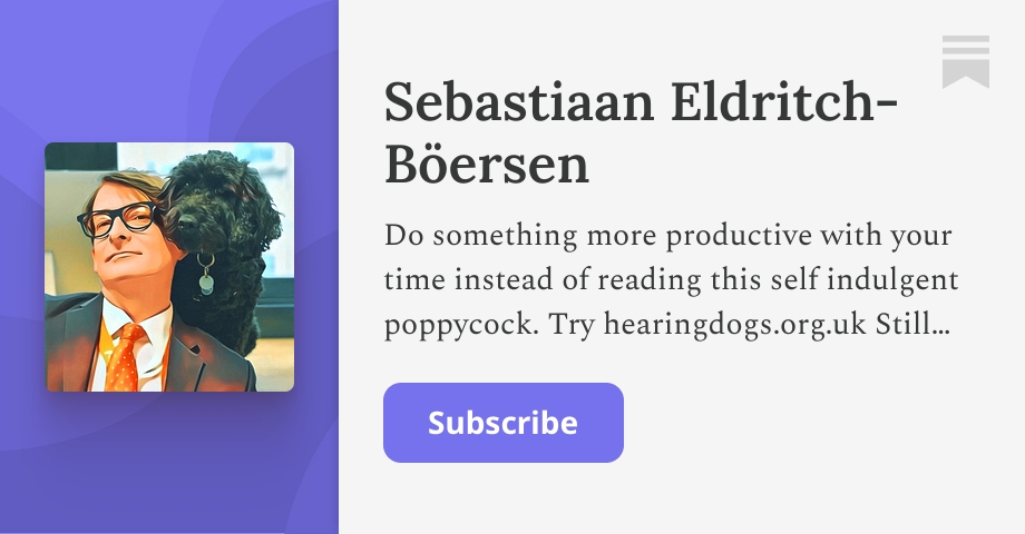 Sebastiaan Eldritch-Böersen | Substack