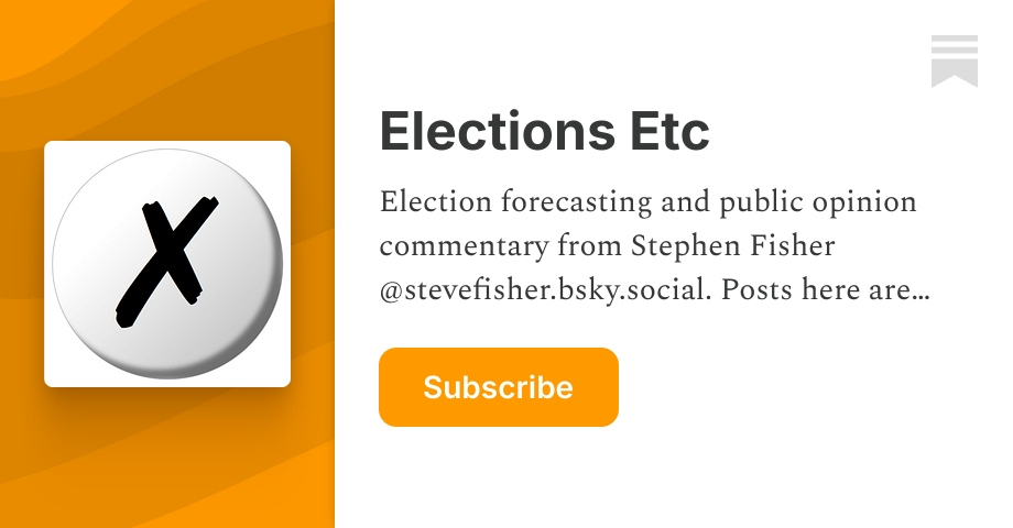 The party leadership model predicts a Labour overall majority